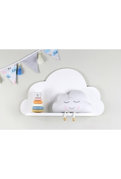 Jose Armando Ahşap Bulut Duvar Rafı Kitaplık Montessori Raf Jose Armando Ahşap Bulut Duvar Rafı Kitaplık Montessori Raf