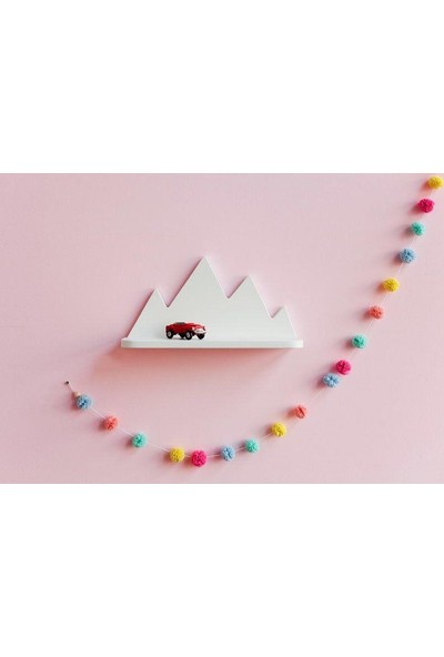 Jose Armando Montessori Dekoratif Duvar Rafı Beyaz Jose Armando Montessori Dekoratif Duvar Rafı Beyaz