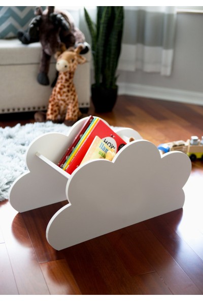 Jose Armando Montessori Dekoratif Ahşap Kitaplık Dergilik Oyuncak Kutusu Jose Armando Montessori Dekoratif Ahşap Kitaplık Dergilik Oyuncak Kutusu