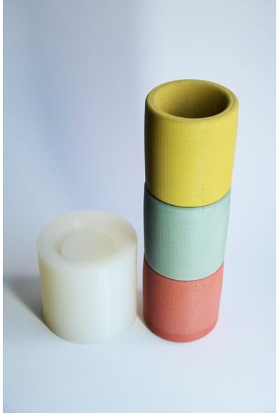 Reality Oval Saksı Silikon Kalıbı