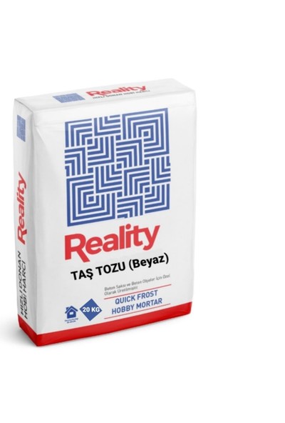 Reality Porland Beyaz Çimento Tozu (20 Kg.) Reality Porland Beyaz Çimento Tozu (20 Kg.)
