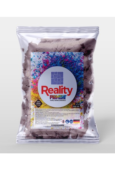 Reality Toz Pigment Beton Renklendirici (500 Gr.) Reality Toz Pigment Beton Renklendirici (500 Gr.)