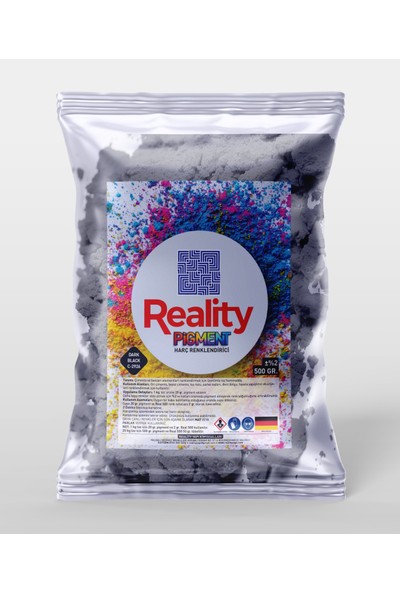 Reality Toz Pigment Beton Renklendirici (500 Gr.) Reality Toz Pigment Beton Renklendirici (500 Gr.)