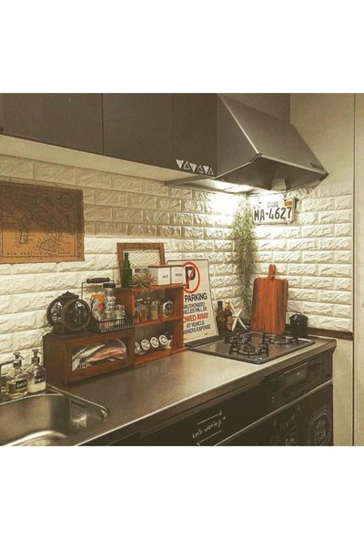 Renkli Duvarlar 5 Adet 2,5 M2 Tezgah Arası 3D Kendinden Yapışkanlı Esnek Sünger Tuğla Duvar Kaplama Paneli Duvar Kağıdı Renkli Duvarlar 5 Adet 2,5 M2 Tezgah Arası 3D Kendinden Yapışkanlı Esnek Sünger Tuğla Duvar Kaplama Paneli Duvar Kağıdı