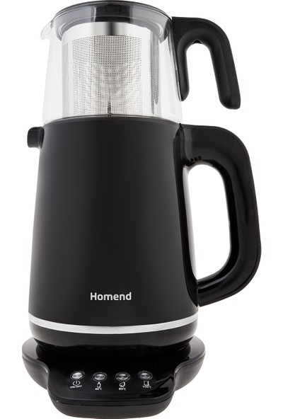 Homend Royaltea 1726H Siyah Konuşan Çay Makinesi