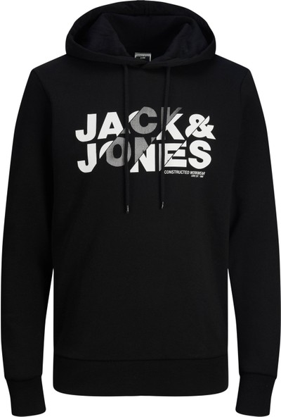 Jack & Jones Jack Jones Essentials Özel Üretim Kapşonlu Erkek Sweat 12215082 Jack & Jones Jack Jones Essentials Özel Üretim Kapşonlu Erkek Sweat 12215082