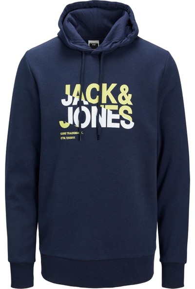 Jack & Jones Jack Jones Essentials Özel Üretim Kapşonlu Erkek Sweat 12215082
