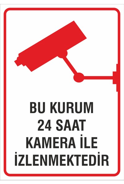 Bd - Iş Güvenliği Uyarı ve Yönlendirme Levhası 24 x 34 007