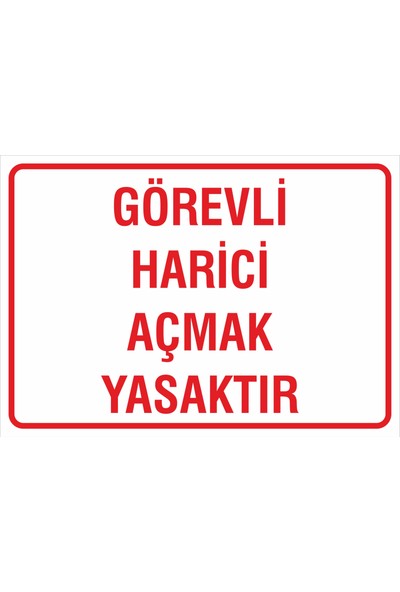 Bd - Iş Güvenliği Uyarı ve Yönlendirme Levhası 24 x 34 031 Bd - Iş Güvenliği Uyarı ve Yönlendirme Levhası 24 x 34 031