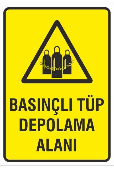 Bd - Iş Güvenliği Uyarı ve Yönlendirme Levhası 24 x 34 054