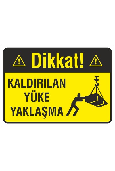 Bd - Iş Güvenliği Uyarı ve Yönlendirme Levhası 24 x 34 062