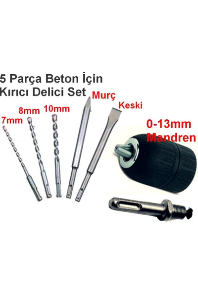 Neler Geldi Neler 7 Parça Kırıcı Delici Set Hiltii Seti Hiltii Ucu Geçmeli Mandren Başlık Çevirici Matkap Ucu Neler Geldi Neler 7 Parça Kırıcı Delici Set Hiltii Seti Hiltii Ucu Geçmeli Mandren Başlık Çevirici Matkap Ucu