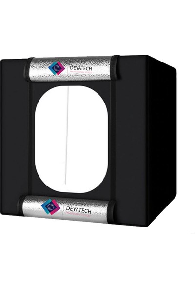 Deyatech Pro Ledli Katlanabilir Işıklı Ürün Çekim Çadırı 5500 KW Siyah 50 x 50 cm Deyatech Pro Ledli Katlanabilir Işıklı Ürün Çekim Çadırı 5500 KW Siyah 50 x 50 cm