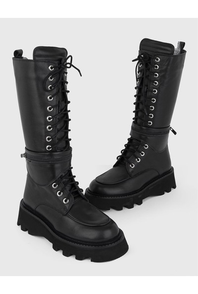 İLVİ Sabine Kadın Siyah Çizme İLVİ Sabine Kadın Siyah Çizme