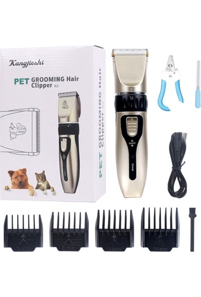 Pet Bakım Saç Kesme Seti Profesyonel Köpek Kuaför Şarj Edilebilir Hayvan Kesme Makinesi Akülü Tıraş Makinesi Saç Kesimi Makas Pet Bakım Saç Kesme Seti Profesyonel Köpek Kuaför Şarj Edilebilir Hayvan Kesme Makinesi Akülü Tıraş Makinesi Saç Kesimi Makas