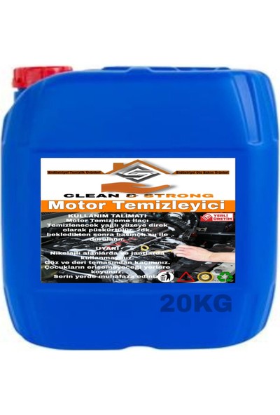 Clean&Strong Motor Temizleyici 20KG Clean&Strong Motor Temizleyici 20KG