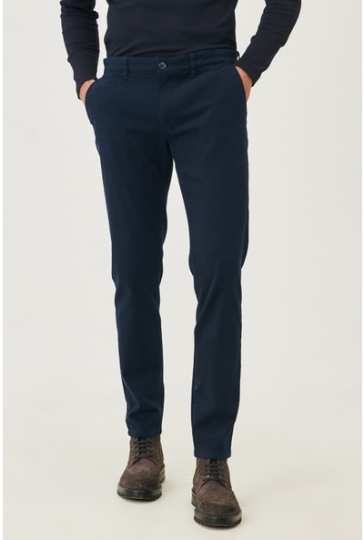 AC&Co / Altınyıldız Classics Slim Fit Dar Kesim Yan Cep Chino Pantolon