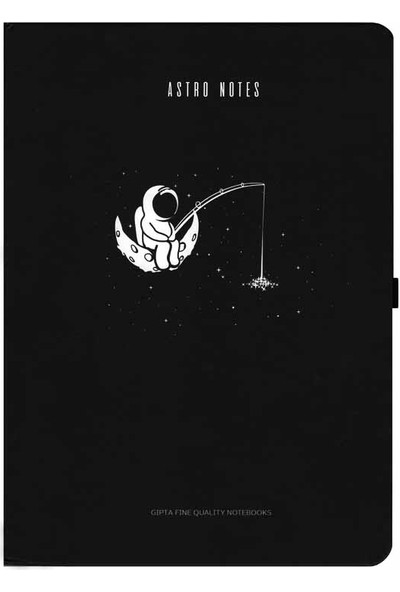 Gıpta A5 120 Yaprak Çizgili Defter – Yıldız Toplayan Astronot