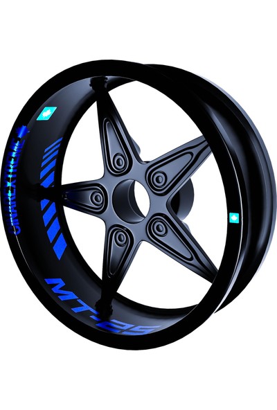 Çınar Extreme Mt-25 Yazılı Reflektif Mavi Iç Jant Şeridi Sticker Çınar Extreme Çınar Extreme Mt-25 Yazılı Reflektif Mavi Iç Jant Şeridi Sticker Çınar Extreme