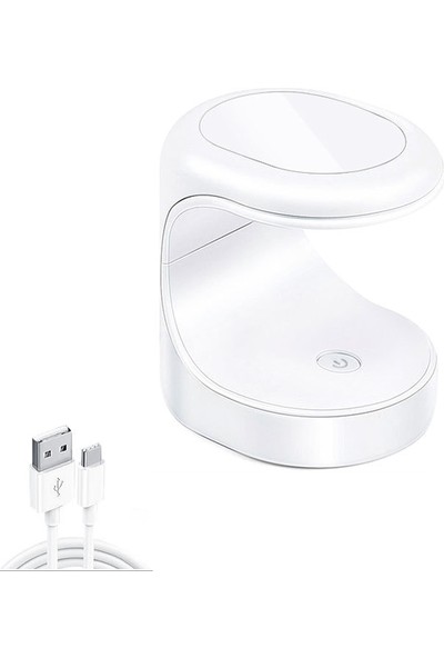 Anself Mini Uv LED Lambalı Jel Tırnak Kurutucu - Beyaz (Yurt Dışından) Anself Mini Uv LED Lambalı Jel Tırnak Kurutucu - Beyaz (Yurt Dışından)