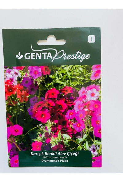 Genta Prestige Karışık Renkli Alev Çiçeği Çiçek Tohumu
