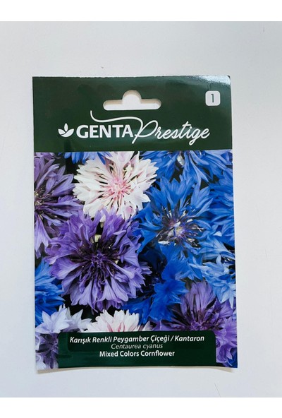 Genta Prestige Karışık Renkli Peygamber Çiçegi Çiçek Tohumu