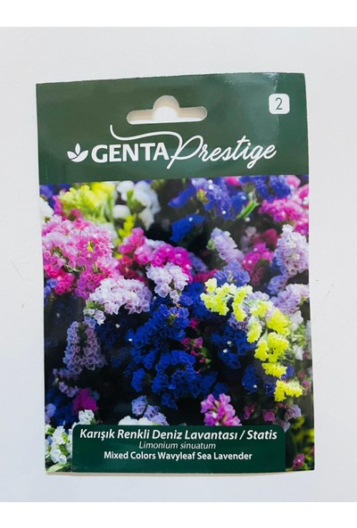 Genta Prestige Karışık Renkli Deniz Lavantası Çiçeği Çiçek Tohumu