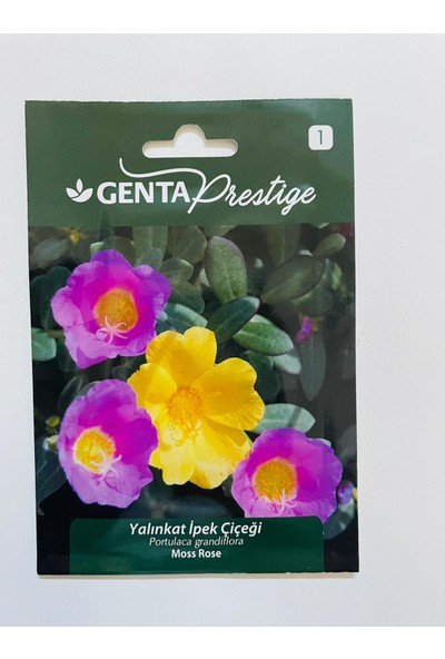 Genta Prestige Yalınkat Ipek Çiçeği Çiçek Tohumu