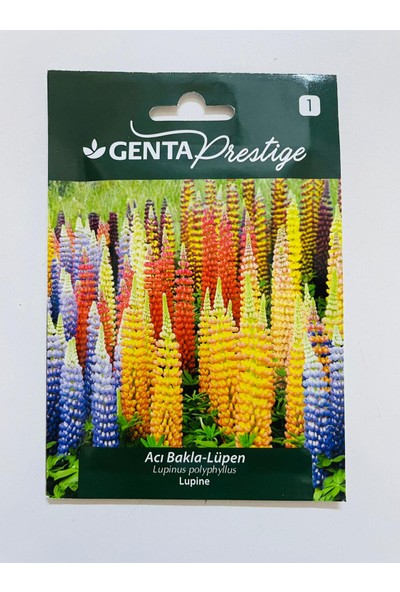 Genta Prestige Acı Bakla / Lüpen Çiçeği Çiçek Tohumu Genta Prestige Acı Bakla / Lüpen Çiçeği Çiçek Tohumu