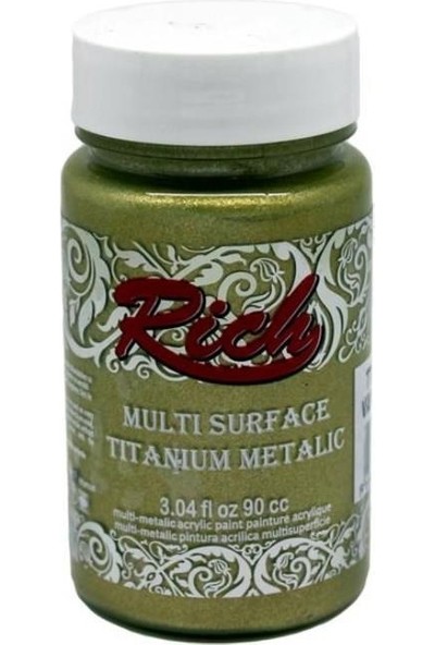 Rich Multi Surface Titanium 2516 Vanilya Metalik 90 cc Rich Multi Surface Titanium 2516 Vanilya Metalik 90 cc