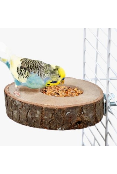 X-Perk Doğal Ağaç Kuş Tüneği ve Yemlik X-Perk Doğal Ağaç Kuş Tüneği ve Yemlik