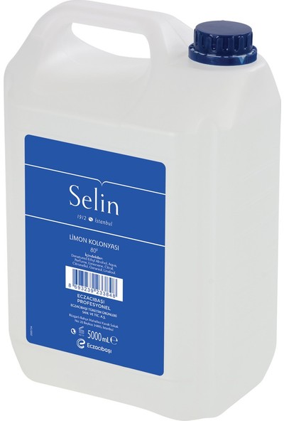 Selin Limon Kolonyası 5 Lt. 1 Beyaz