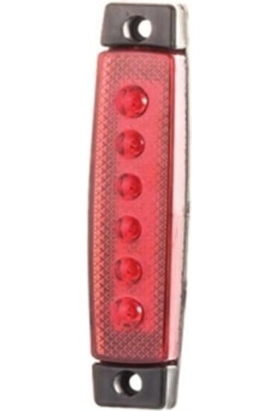 BeniTut 6 Ledli Kırmızı Renk Parmak Lamba