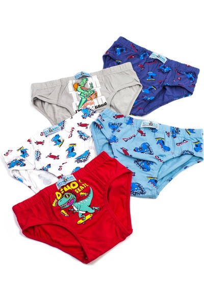 Biyokids Erkek Çocuk Külot 5 Li Paket Karışık Renk Baskılı Külot BYO2600 Biyokids Erkek Çocuk Külot 5 Li Paket Karışık Renk Baskılı Külot BYO2600