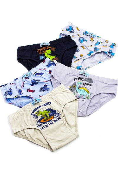 Biyokids Erkek Çocuk Külot 5 Li Paket Karışık Renk Baskılı Külot BYO2604 Biyokids Erkek Çocuk Külot 5 Li Paket Karışık Renk Baskılı Külot BYO2604