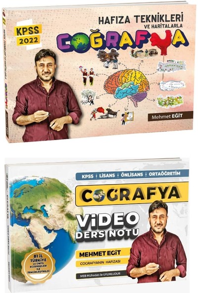 Mehmet Eğit 2022 Hafıza Teknikleri Coğrafya ve Coğrafya Video Ders Notu Seti Mehmet Eğit 2022 Hafıza Teknikleri Coğrafya ve Coğrafya Video Ders Notu Seti