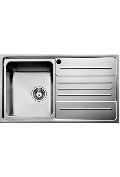 Teka Stage 45B Paslanmaz Çelik Sağ Eviye Teka Stage 45B Paslanmaz Çelik Sağ Eviye