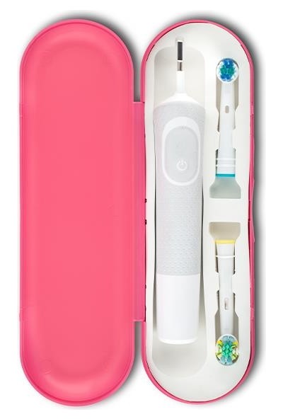 Pi & Go Oral-B Şarjlı Diş Fırçası Koruma Kabı, Saklama Kabı, Hijyenik Seyahat Kutusu - Pembe Pi & Go Oral-B Şarjlı Diş Fırçası Koruma Kabı, Saklama Kabı, Hijyenik Seyahat Kutusu - Pembe