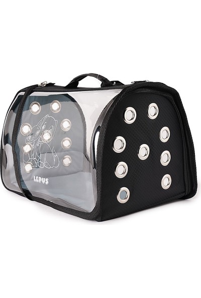 Lepus Kedi & Köpek Sıvı Geçirmeyen Fly Bag Lüx Çanta Siyah