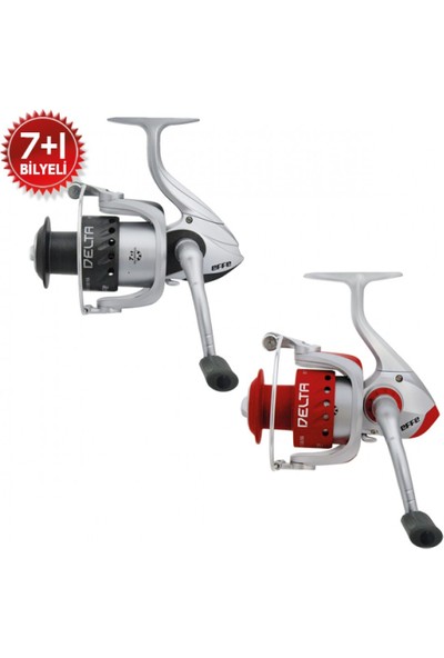 Effe Delta 7+1 Bilya Önden Kalama Olta Makinesi Dt 6000 (Kırmızı) Effe Delta 7+1 Bilya Önden Kalama Olta Makinesi Dt 6000 (Kırmızı)