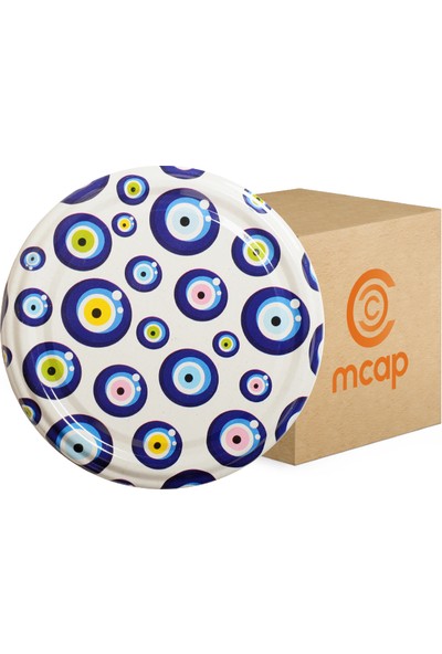 MCAP Kolili Desenli Kavanoz Kapağı - 700 Adet (82MM) MCAP Kolili Desenli Kavanoz Kapağı - 700 Adet (82MM)