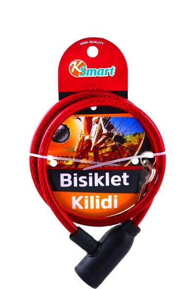 Ksmart Bisiklet Kilidi 80*2 (Ince)