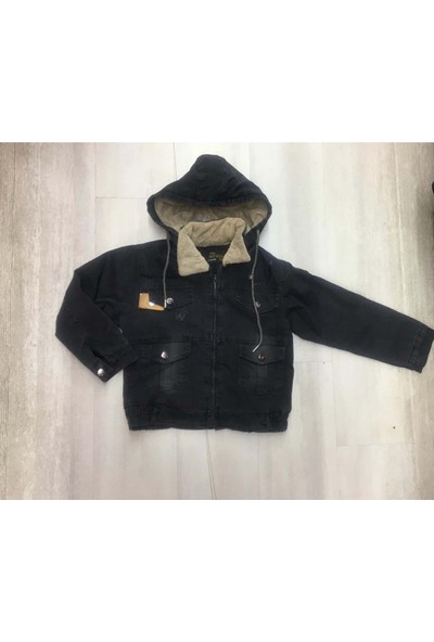 Başak Çocuk Giyim 207307 Robin Erkek 9/12 Yaş Polarlı Kapşonlu Kot Ceket - Füme - 9-10 Yaş Başak Çocuk Giyim 207307 Robin Erkek 9/12 Yaş Polarlı Kapşonlu Kot Ceket - Füme - 9-10 Yaş
