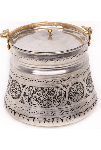 Dmt Copper Home Dmt Gaziantep Bakırdan El Işlemeli Yoğurt [satıl]mayalama Kabı 2 Lt