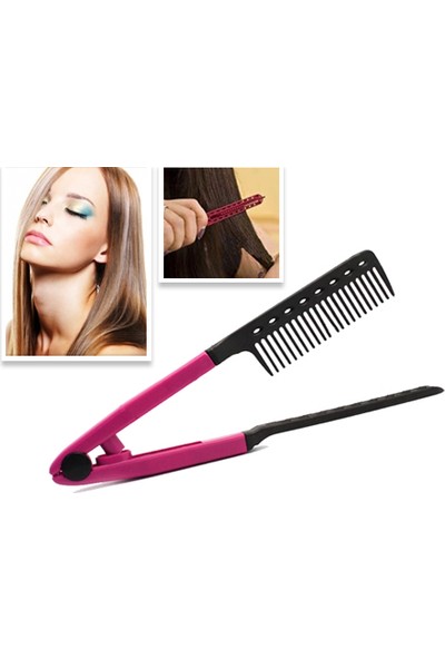 Ozcmax Saç Kabartma Düzleştirme Tarağı New Hair Comb- Ozcmax Saç Kabartma Düzleştirme Tarağı New Hair Comb-