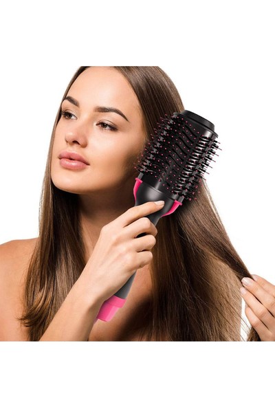 Ozcmax Elektrikli Saç Düzleştirici -Şekillendirici - Kurutucu Fırça Tarak One Step-