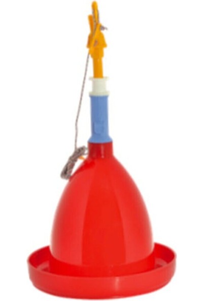 Şamandıralı Otomatik Tavuk Suluğu Kırmızı