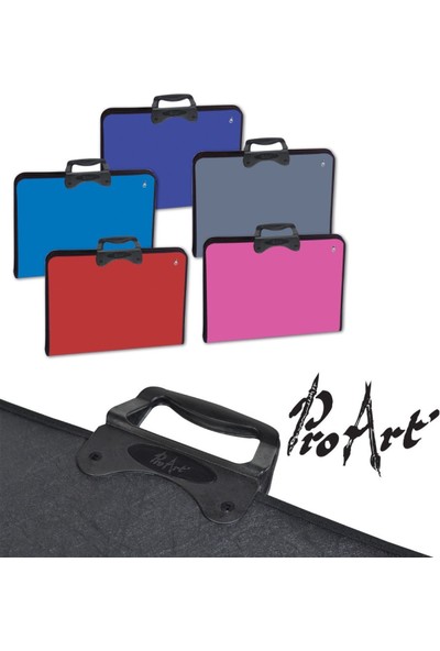 Abka 35X50 Kırmızı Pvc Proje Çanta