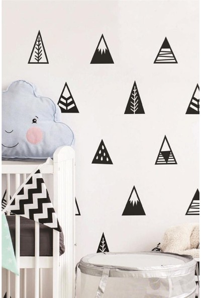Hediye Postası Üçgenler Dağ Tribal Duvar Sticker Bebek ve Çocuk Odası Dekoratif Duvar Çıkartması Sticker Hediye Postası Üçgenler Dağ Tribal Duvar Sticker Bebek ve Çocuk Odası Dekoratif Duvar Çıkartması Sticker