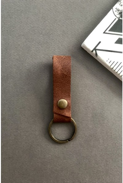 Somethingma Deri Anahtarlık Somethingma Deri Anahtarlık